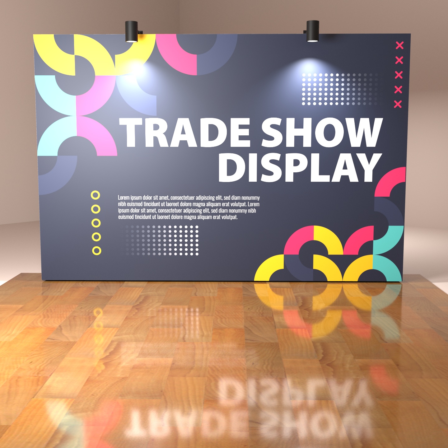 8ft Straight Velcro Fabric foldable stand - 777sign 8ft Straight Velcro Fabric foldable stand - 777sign